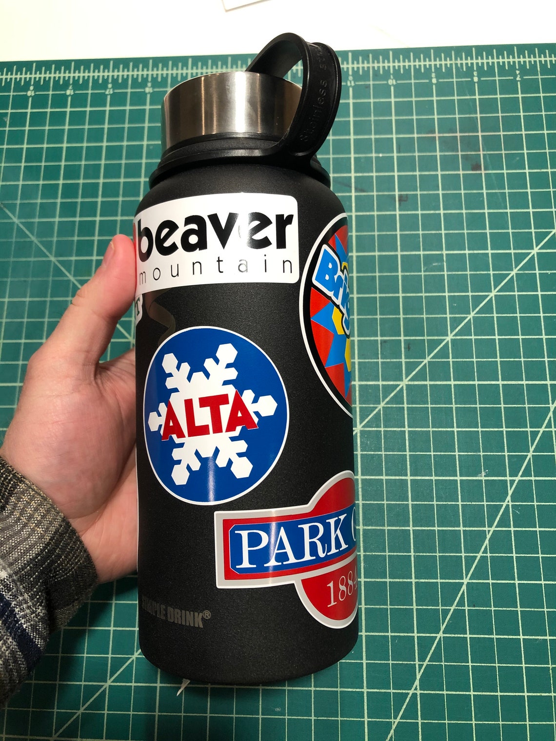 Utah Ski Resort Stickers Decals for Water Bottle, Helmet, Hydroflask ...