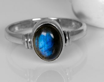 Pretty Blue Ring - Etsy