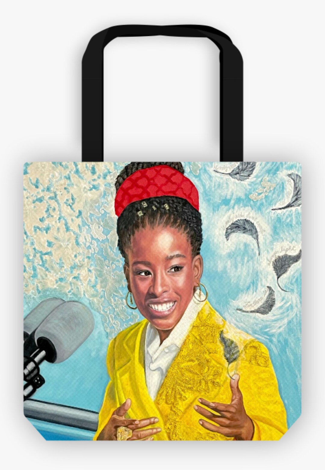 Amanda Gorman - Tote - Inspiring Women. Free Shipping. Collectible. - Etsy