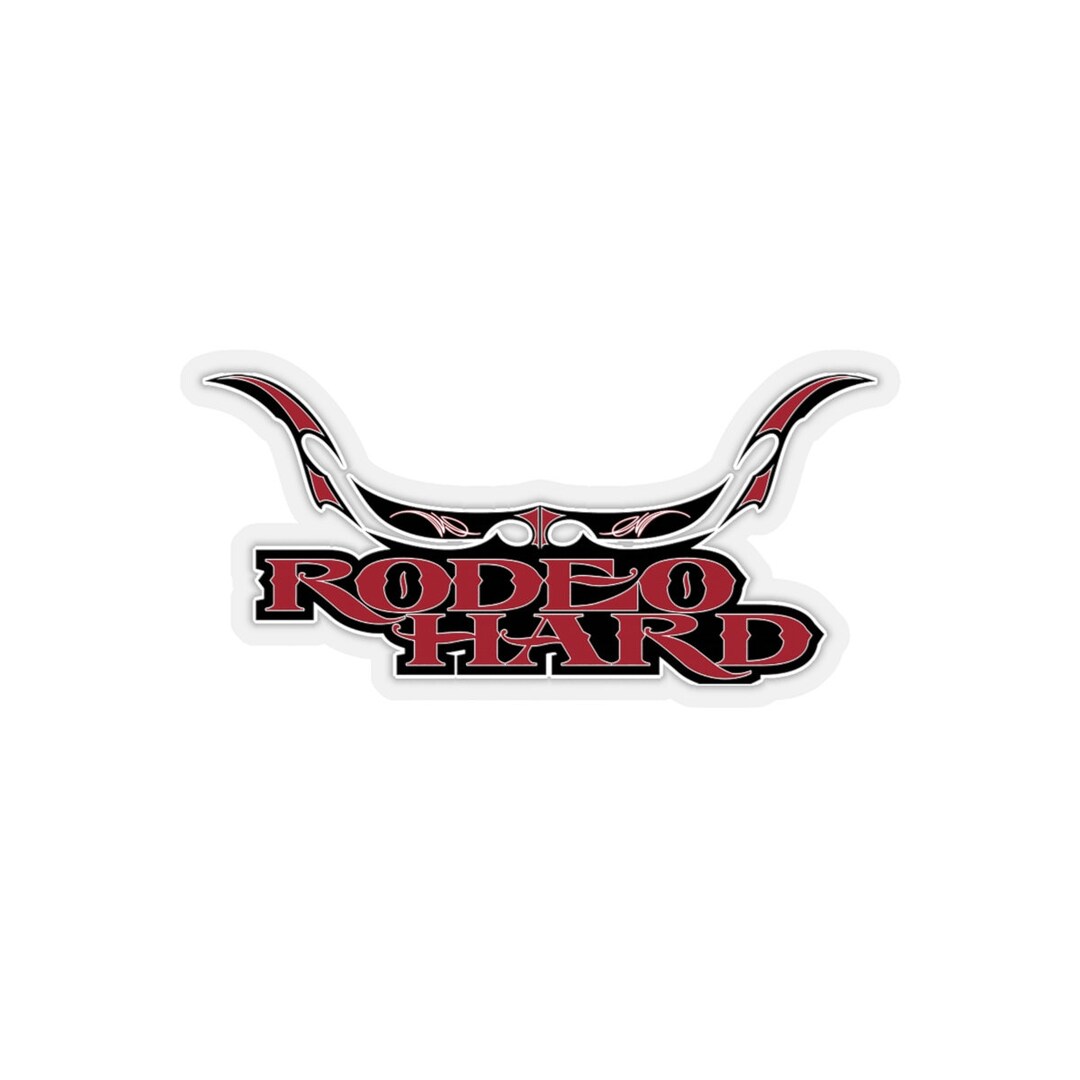 Rodeo Hard Brand Kiss-cut Stickers - Etsy