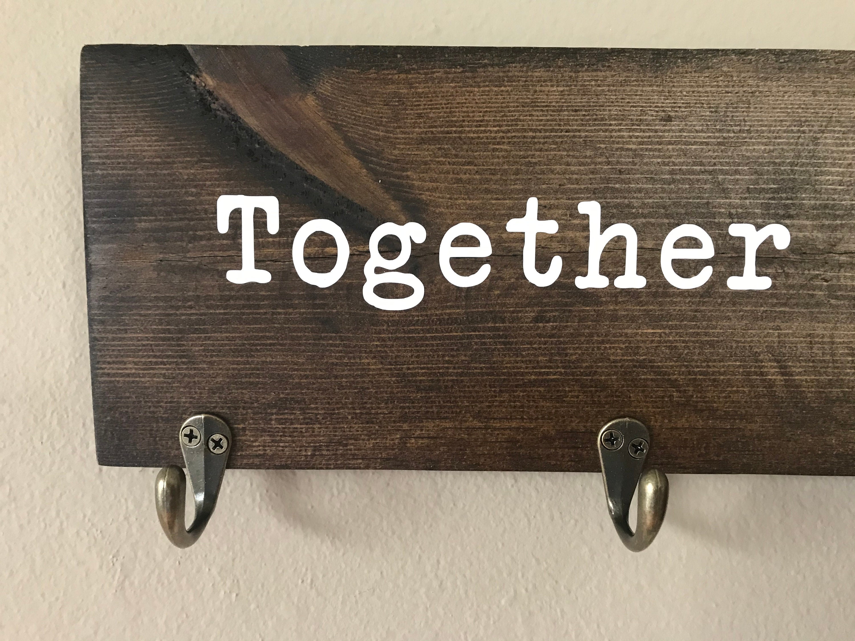 Peloton Shoe Rack Sign | 'together We Go Far' 3D Wall Art - Etsy
