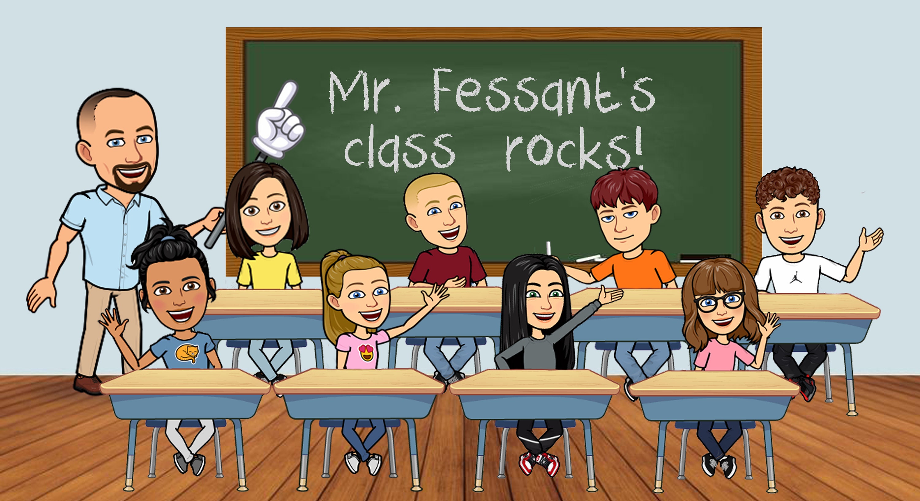 Digital Bitmoji Family Portrait, Out of the Ordinary Gift for Mom or ...