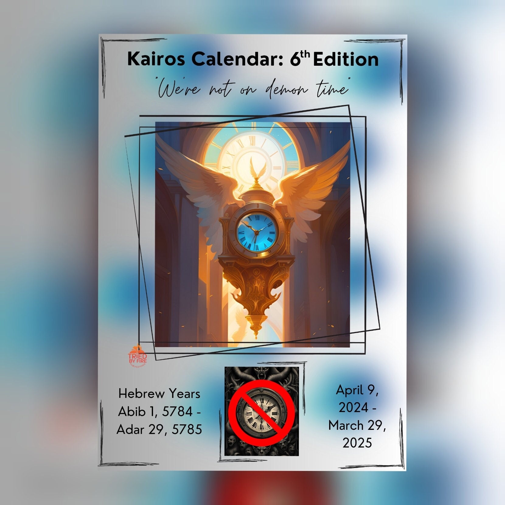 Kairos Calendar 6th Edition print Version - Etsy