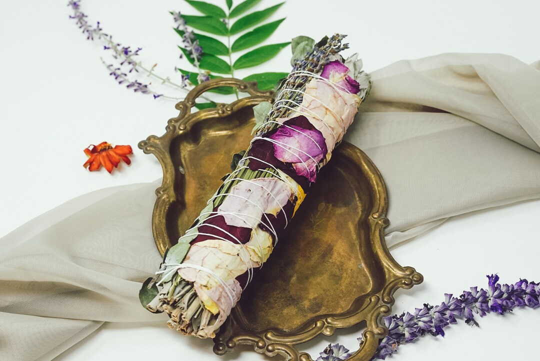 Large Floral Sage Bundle Combo With Eucalyptus - Etsy