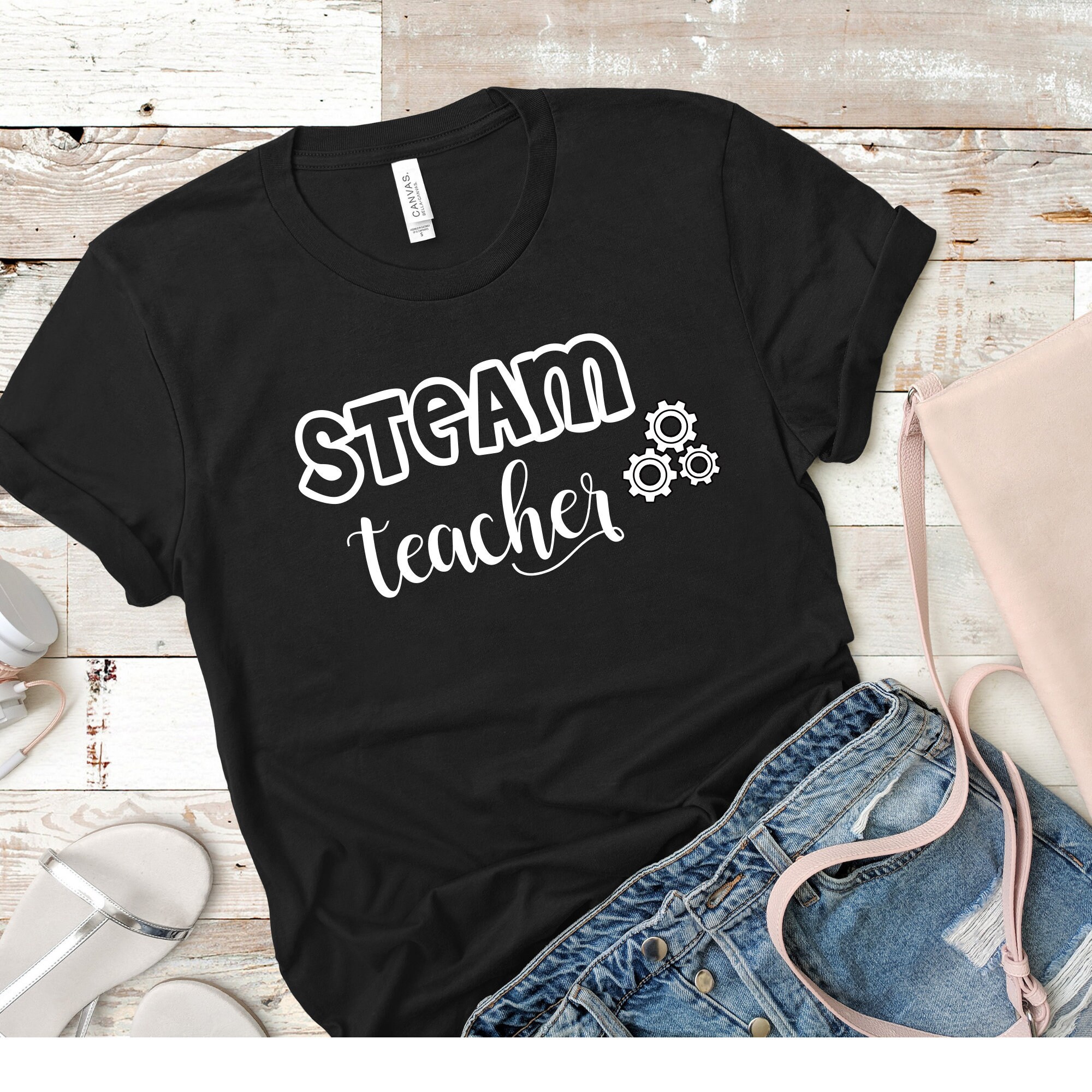 STEAM STEM Teacher Shirt Tech Tee Media Specialist T-shirt - Etsy