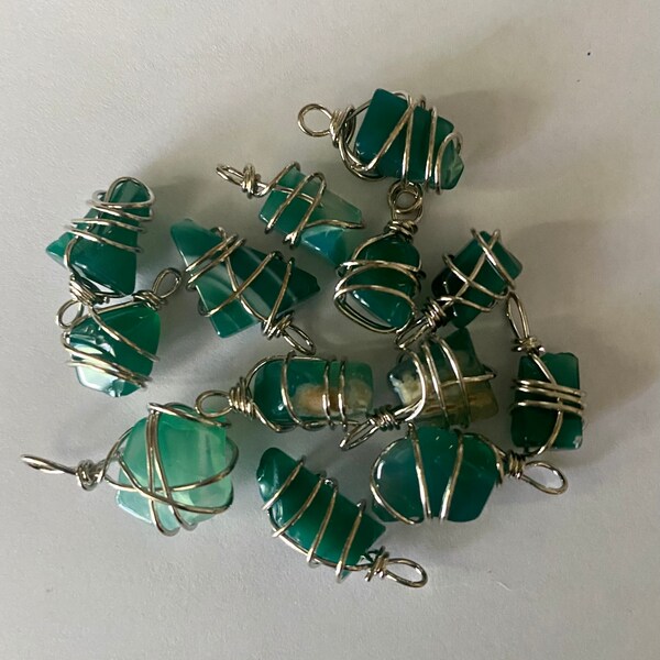 Beaded Wire Wrapped - Etsy