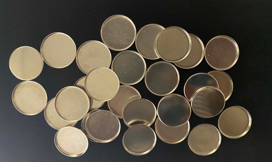 Bezel Discs, Stainless Steel, 1 3/8" Rd, for Mixed Media Art, Jewelry ...