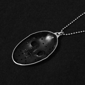 Jason Voorhees Mask Necklace - Friday the 13th - Etsy