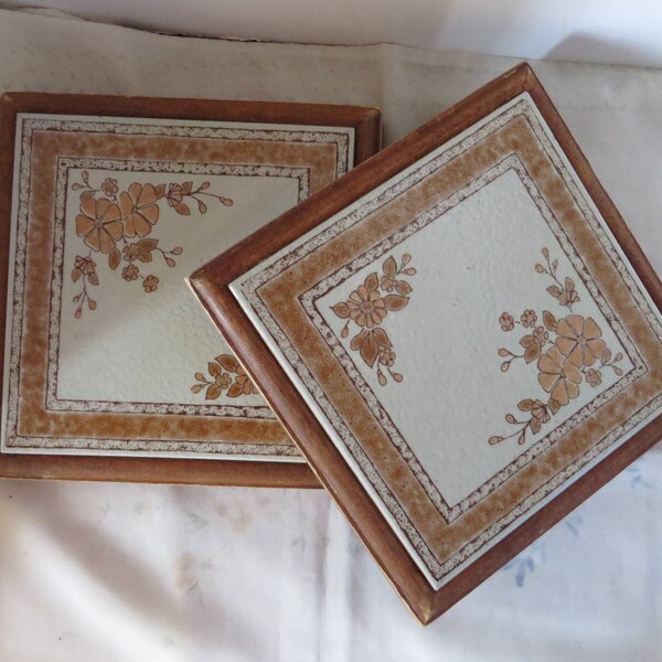 Vintage Tile Trivet - Etsy