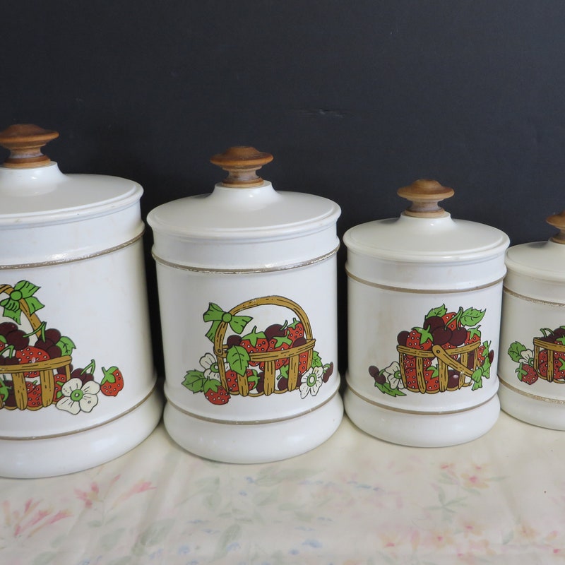 Vintage Canister - Etsy