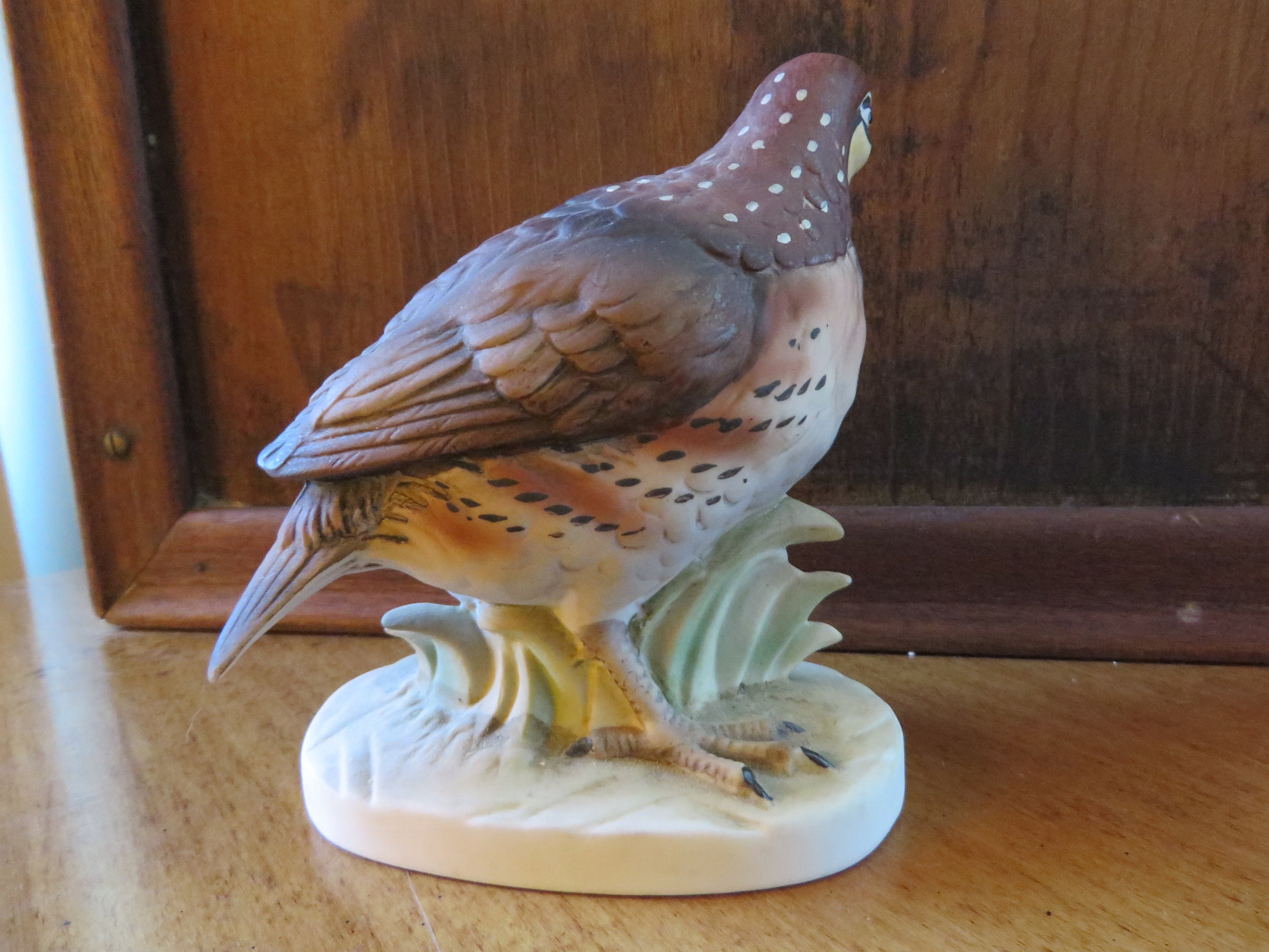 Lefton Bob White Figurine - Bobwhite Collectible Porcelain Bird ...