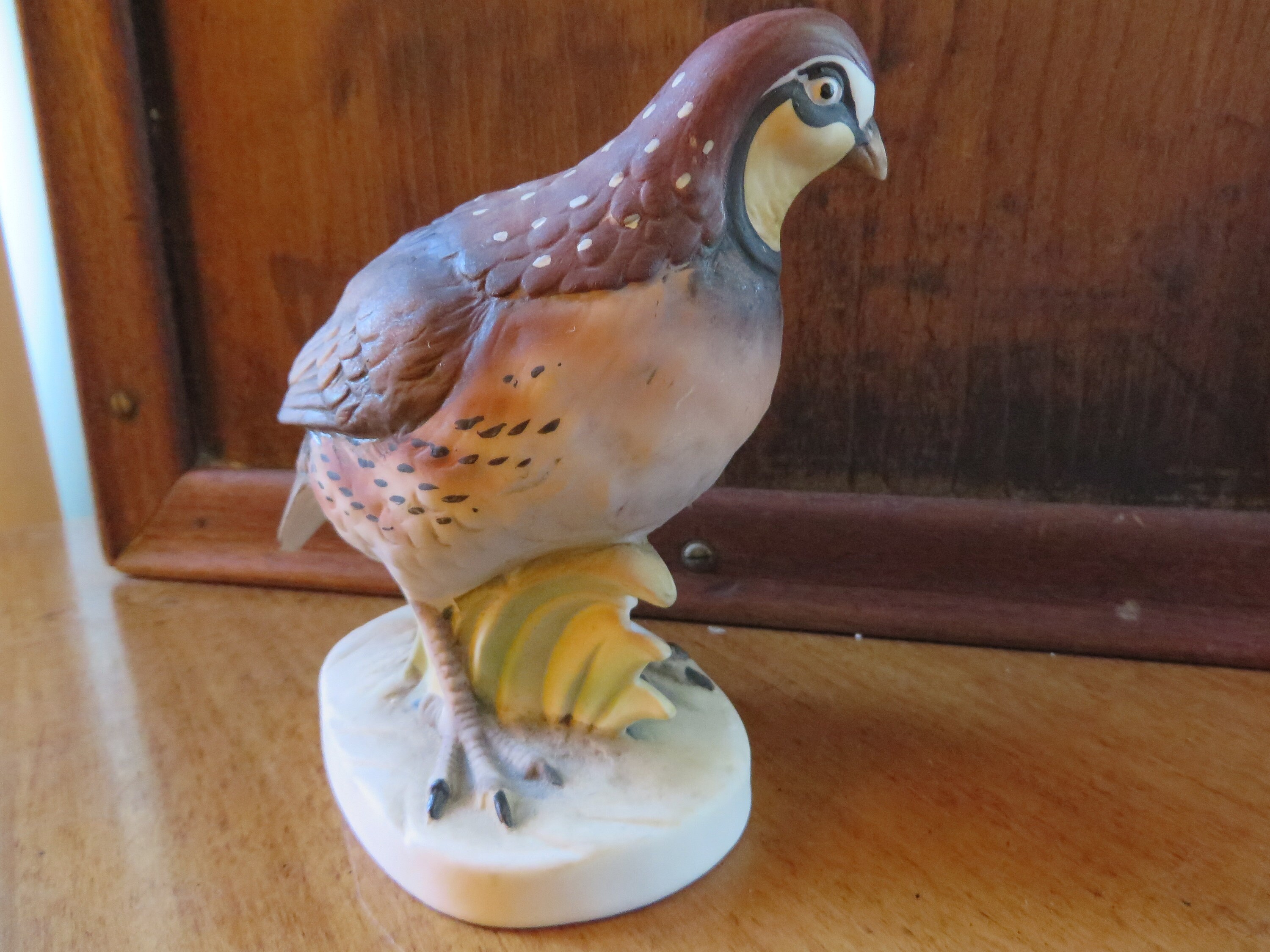 Lefton Bob White Figurine - Bobwhite Collectible Porcelain Bird ...