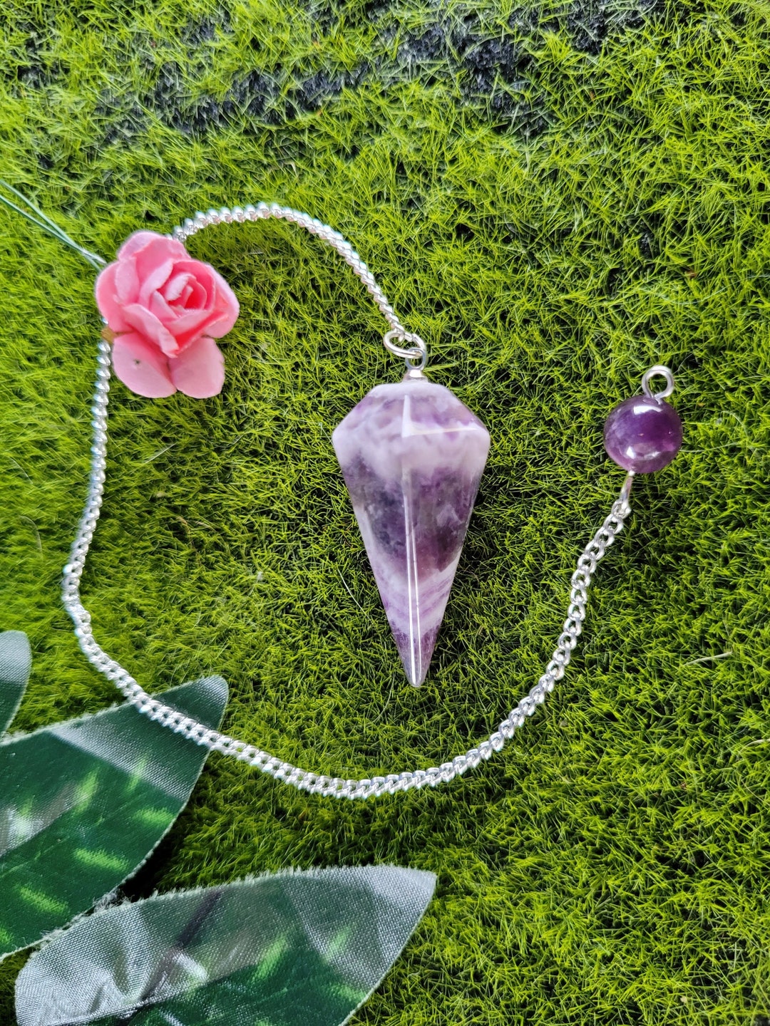 Pendulum Spiritual, Pendulum Dowsing, Pendulum Divination, Gemstone ...