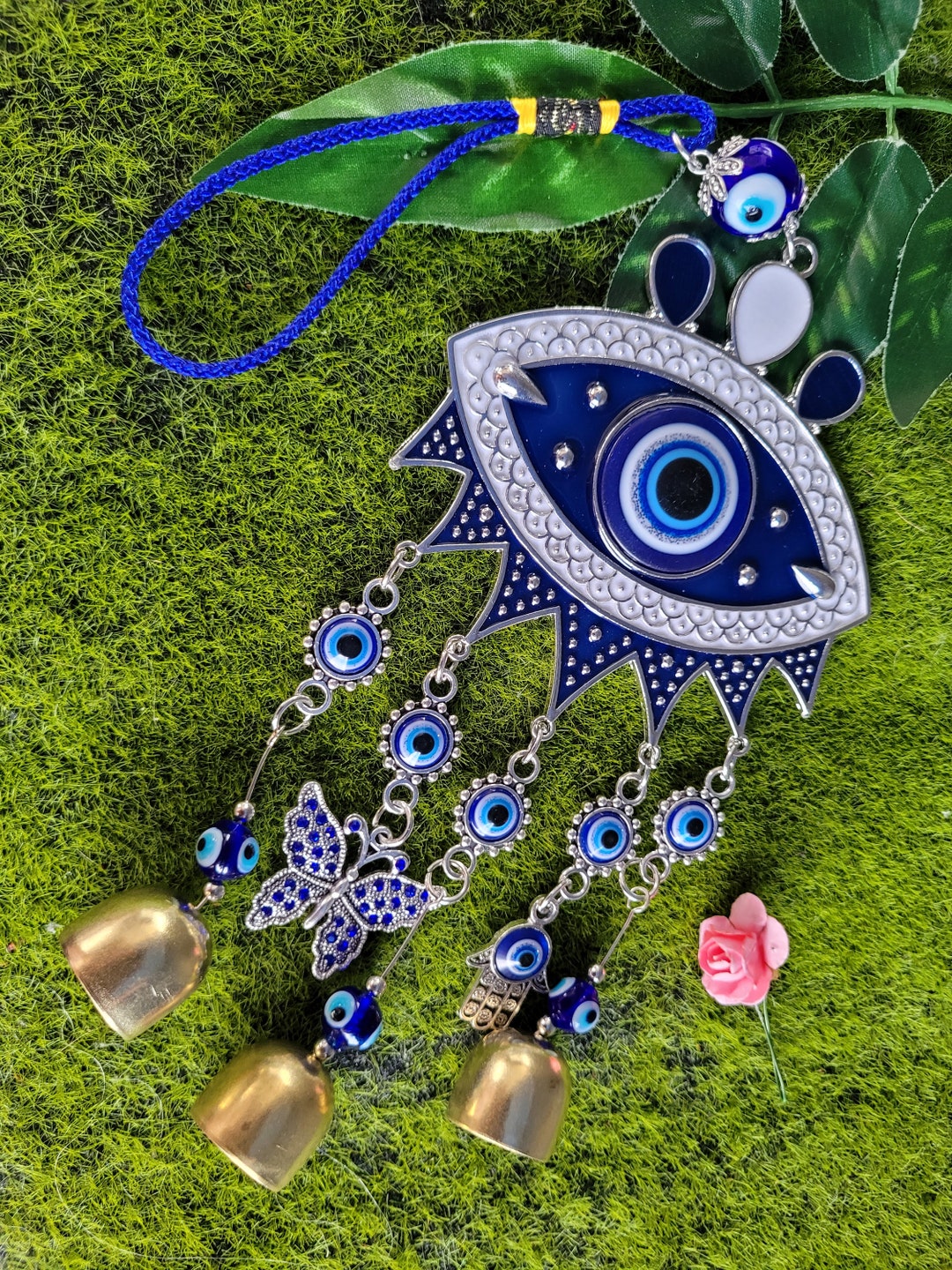 Evil Eye Wall Ornament Amulet Decoration, Evil Eye Wall Hanging ...