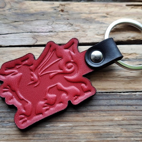 Leather Dragon Key Holder - Etsy