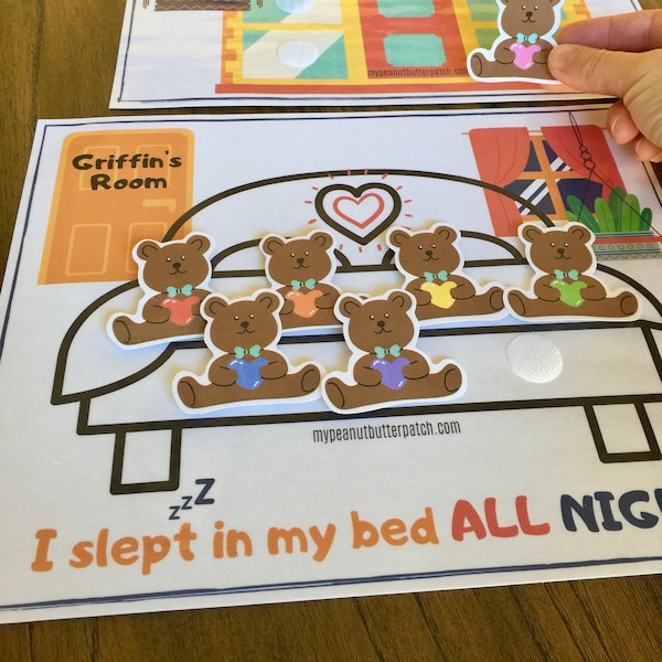 Teddy Bear Reward Chart - Etsy