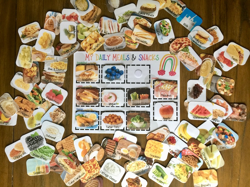 Kids Daily Meal & Snack Planner Digital Download - Etsy Canada