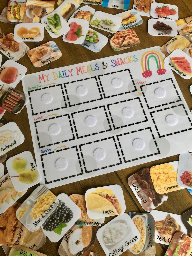 Kids Daily Meal & Snack Planner Digital Download - Etsy Canada