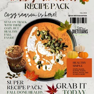 Fall Flavors - Gluten Free, No Sugar Added, Whole Foods Fall Recipe ...
