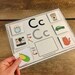 A to Z Alphabet Practice Cards Letter Tracing Letter Sounds Instant ...