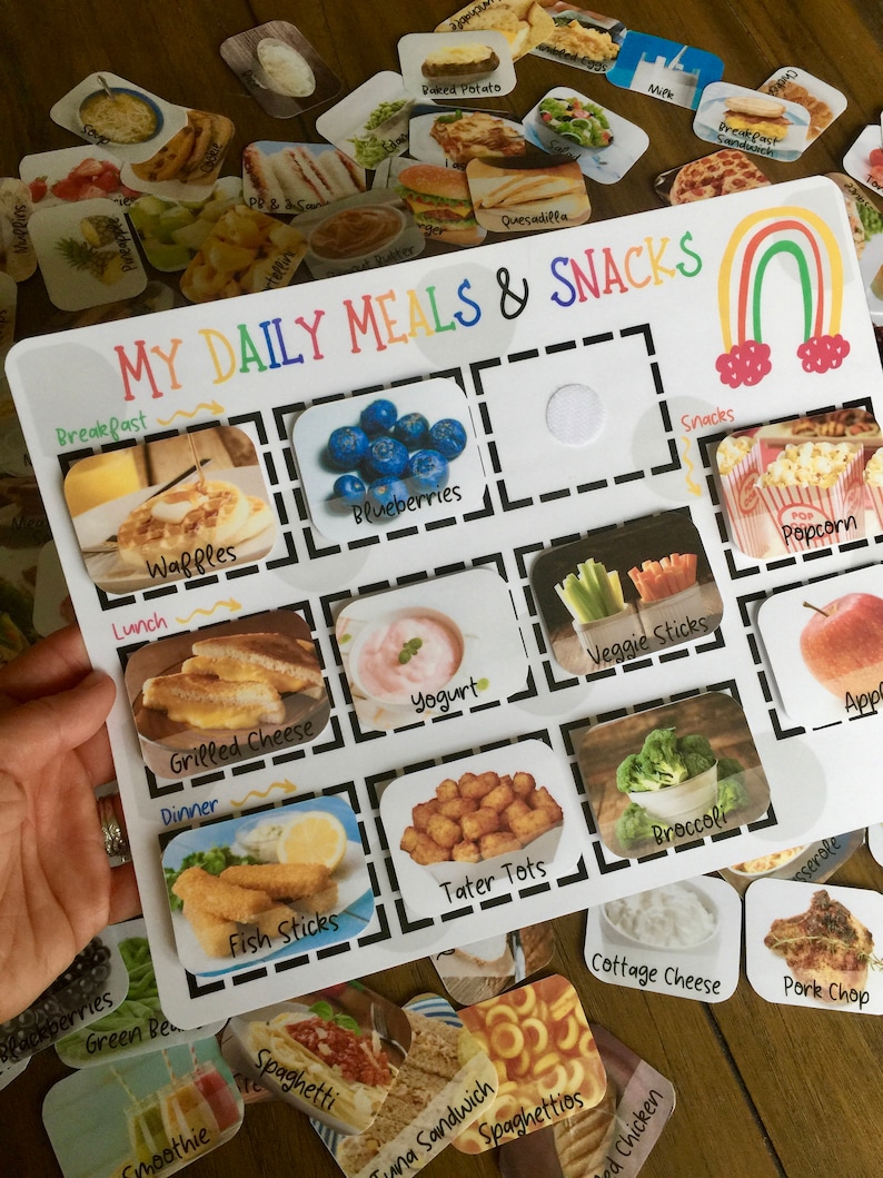 Kids Daily Meal & Snack Planner Digital Download - Etsy Canada