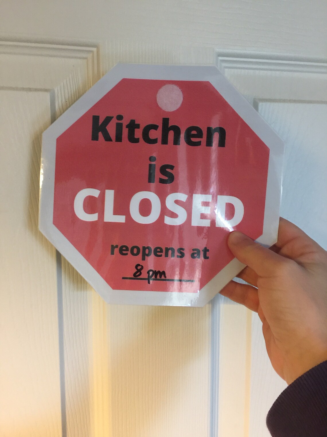 Kitchen's Closed/open Sign Reversible Kids in the - Etsy