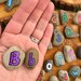 Uppercase & Lowercase Letter Pairs Letter Stones Painted Letter Rocks ...