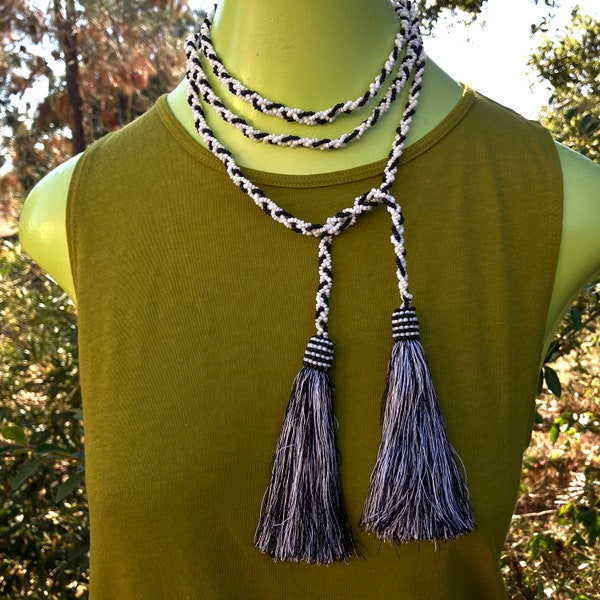 Braided Tassel Belt - Etsy