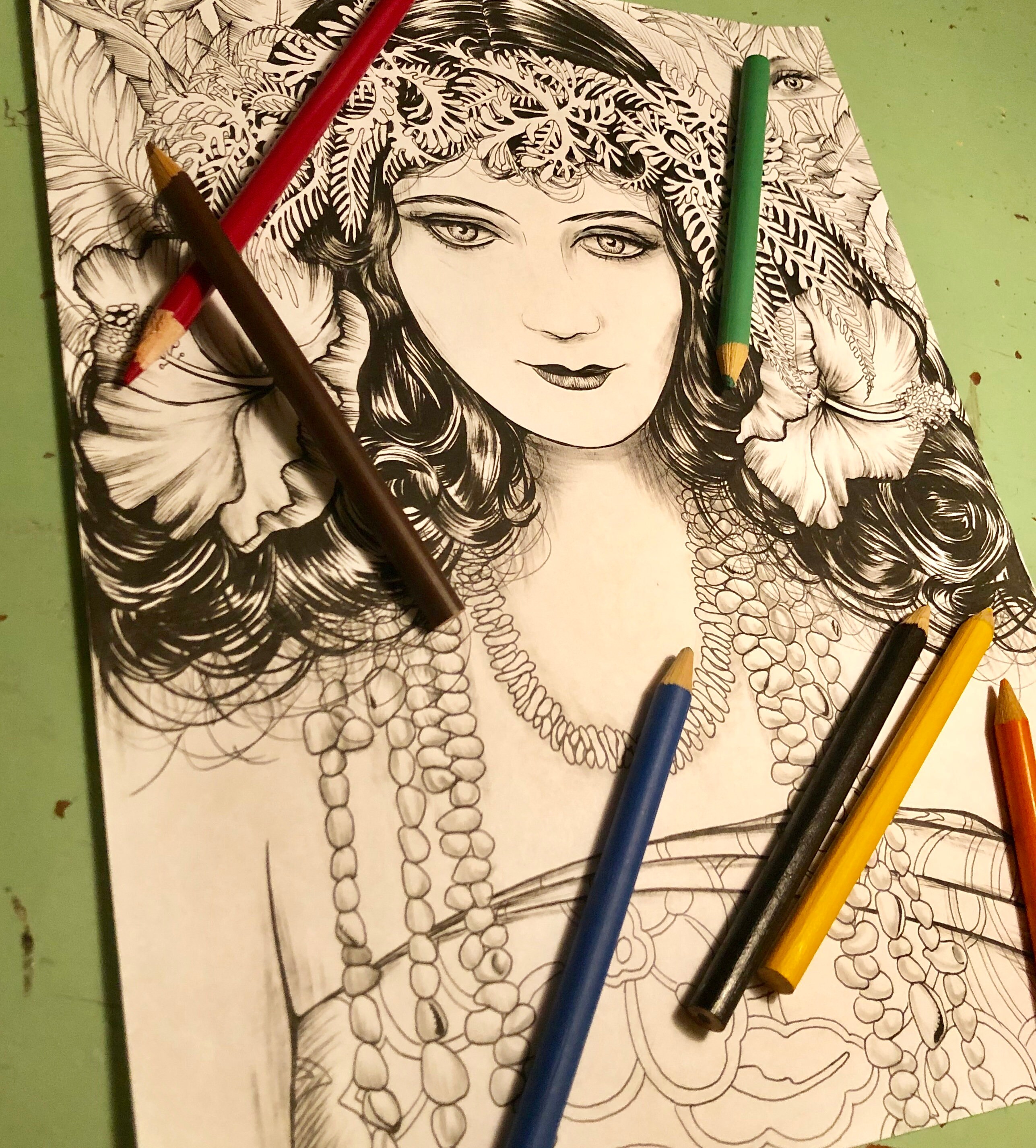 Gilda Gray Coloring Sheet - Etsy