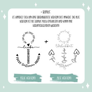 SVG - "Anker der Liebe" maritime Plotterdatei | Clipart | Wallart Printable - PDF, Png, dxf ...