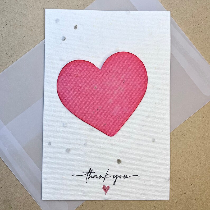 Set 8 Plantable Seed Greeting Cards With Envelopes Variety Pack Eco ...