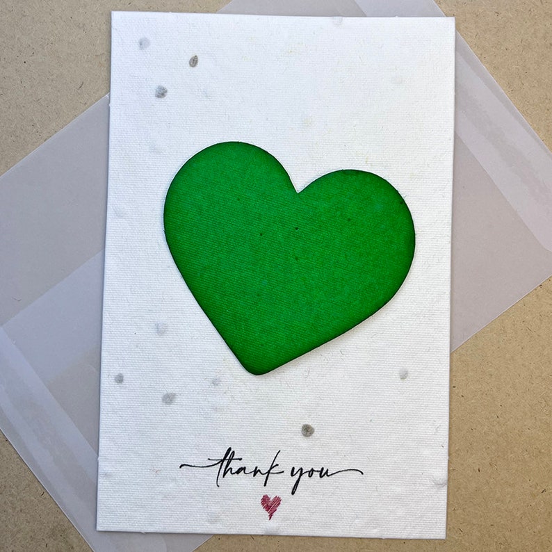 Set 8 Plantable Seed Greeting Cards With Envelopes Variety Pack Eco ...