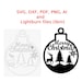 Christmas Ornament Digital Vector Files, Ready to Be Cut for CNC and ...