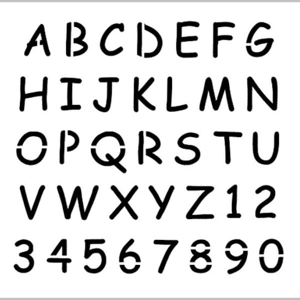 Comic Sans Alphabet - Etsy