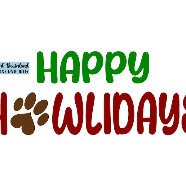 Happy Howlidays Svg - Etsy