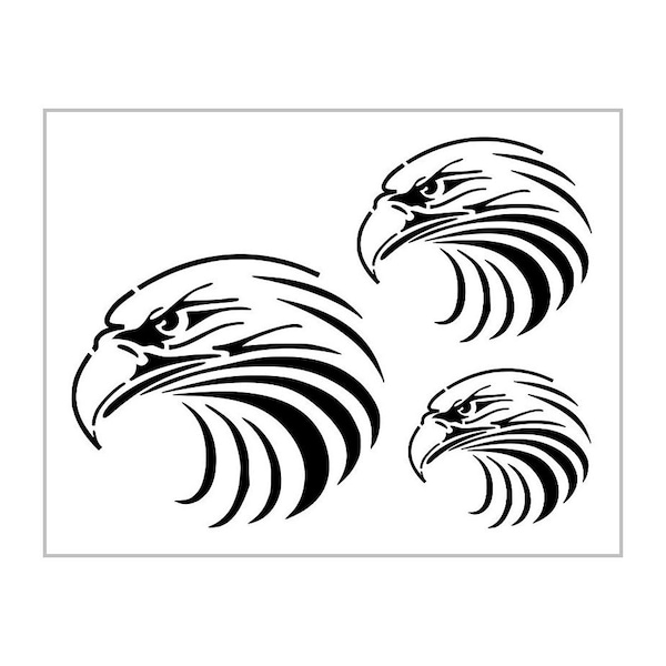 Large Eagle Stencil - Etsy