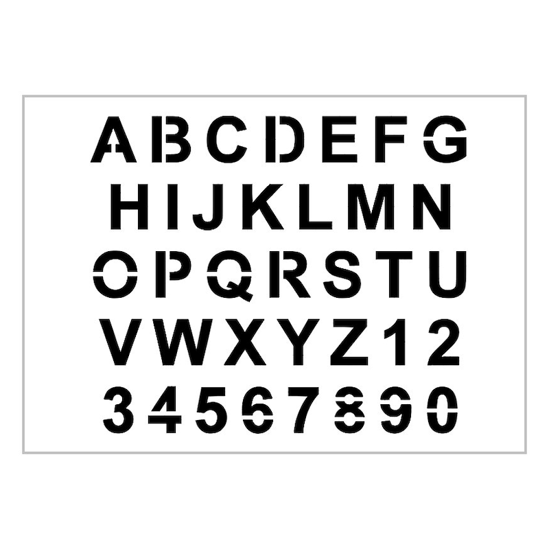 Simple Stencils - Etsy