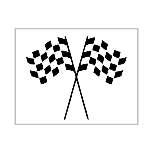 Racing Stencil Painting - Etsy
