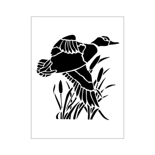 Flying Mallard Duck - Etsy