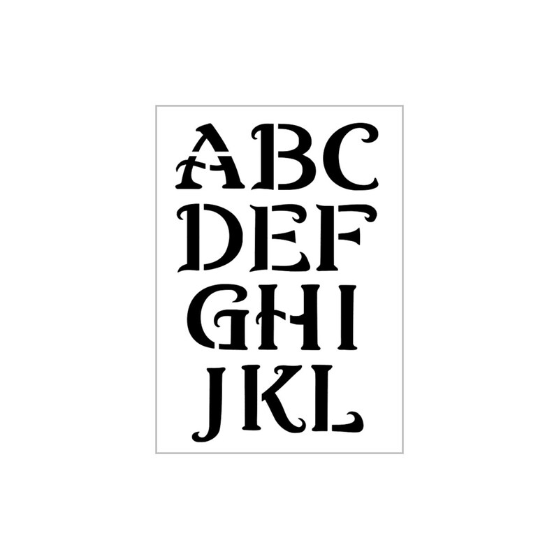 Victorian Alphabet - Etsy