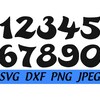 Chelsea Font Numbers SVG Bundle, Fancy Address Phone Number Birthday ...