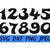 Chelsea Font Numbers SVG Bundle, Fancy Address Phone Number Birthday ...