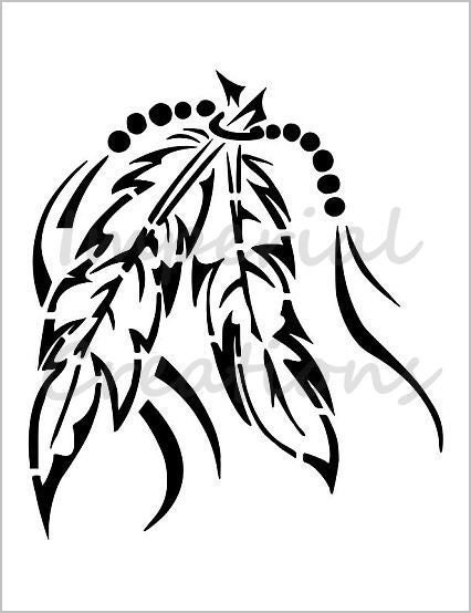 American Indian Stencil Designs