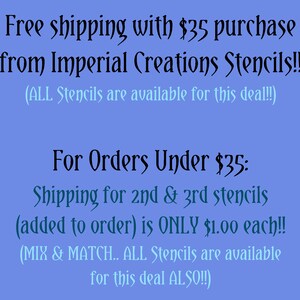 THICK MARKER Alphabet Stencil 1 Inch Bulky Script Font Set Letters ...