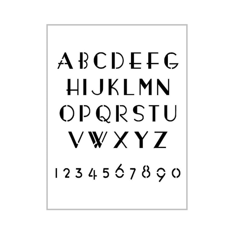 Airbrush Model Stencil - Etsy