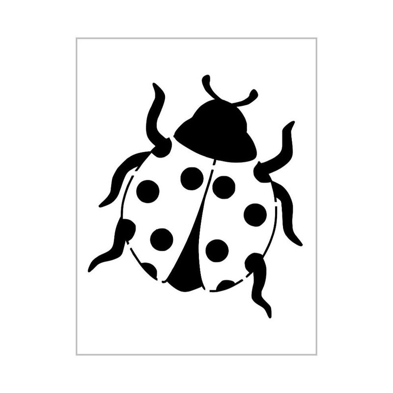 Ladybug Stencil - Etsy