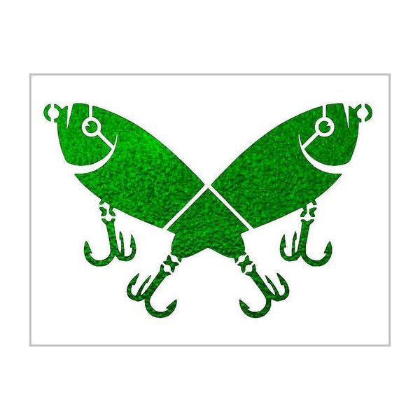 Fisherman Stencil - Etsy