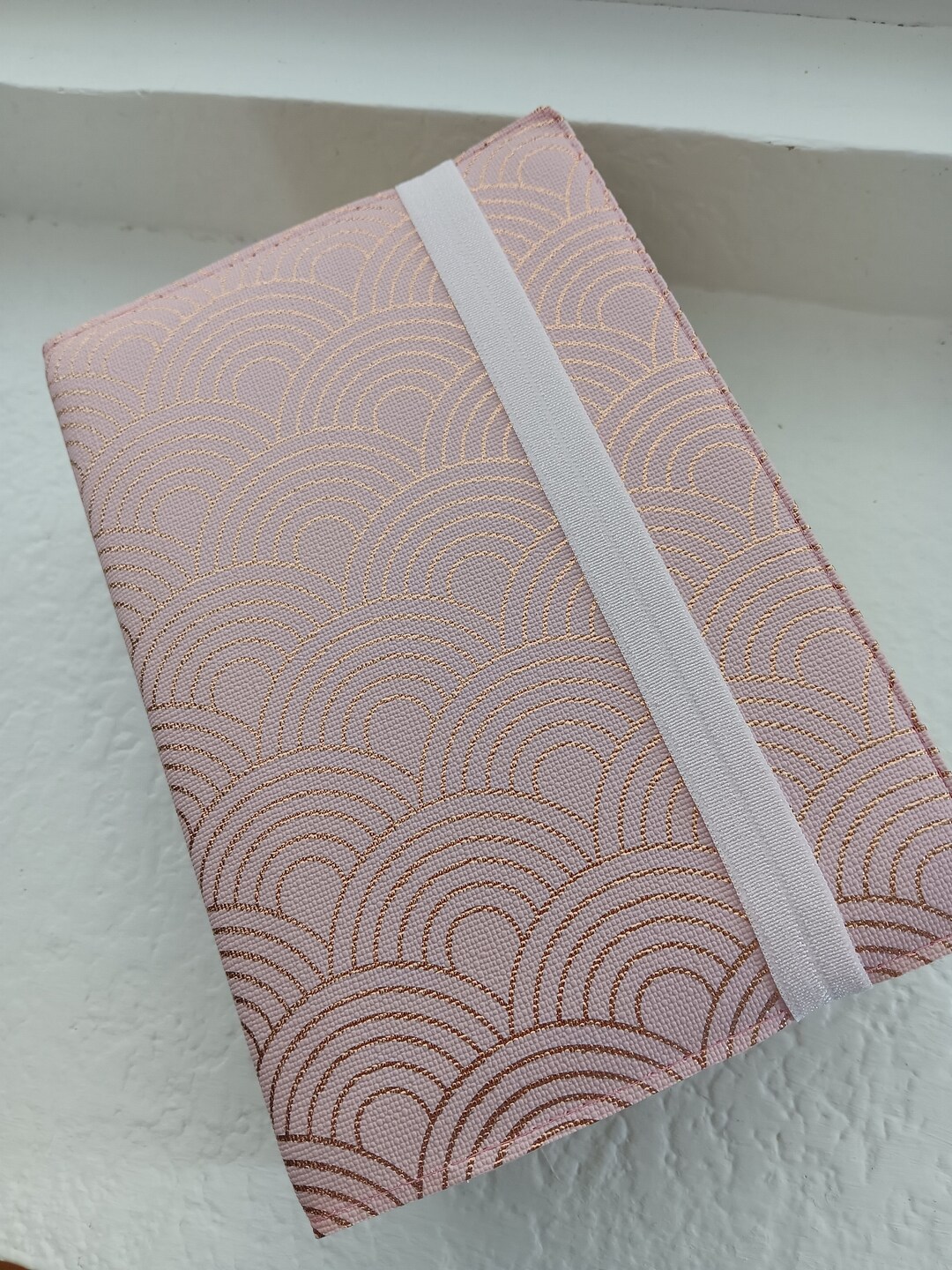 Blush and Rose Gold Rainbow Regular Size LDS Quadruple Combination Faux ...