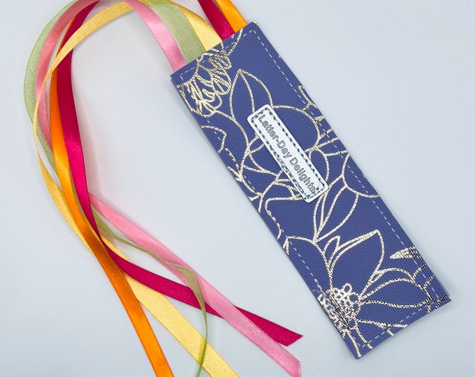 LDS Quad Bookmark, Scripture Bookmark, Baptism Gift, Ministering Gift ...