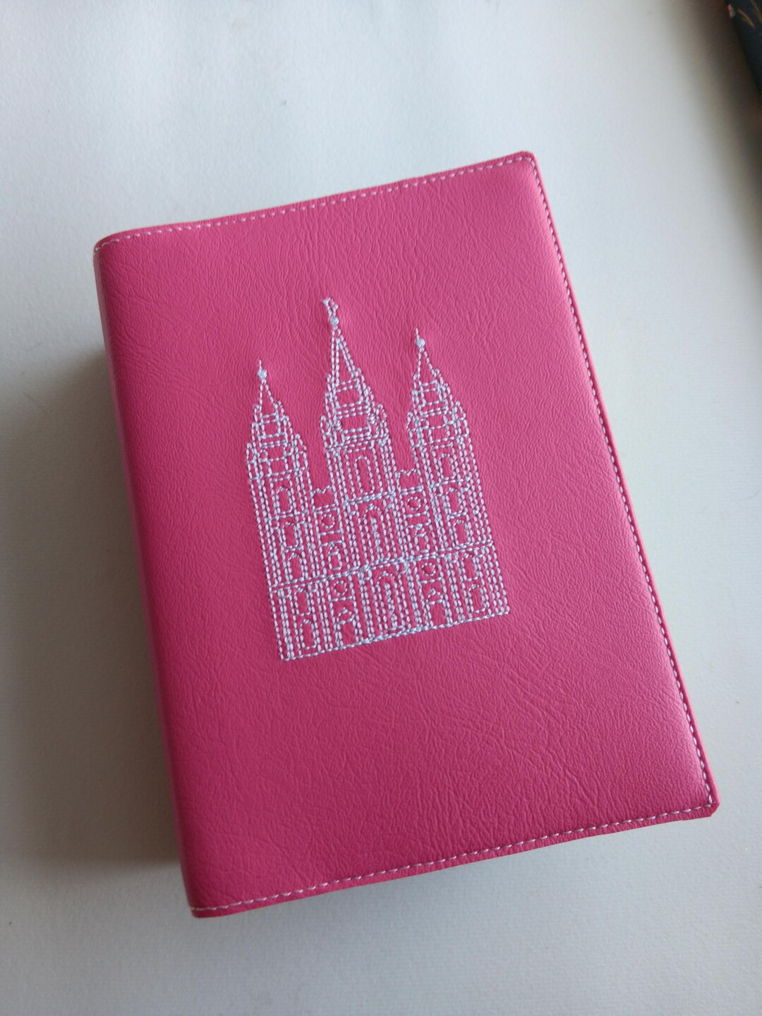 Bright Pink Regular Size LDS Quad Simulated Leather With Salt Lake ...